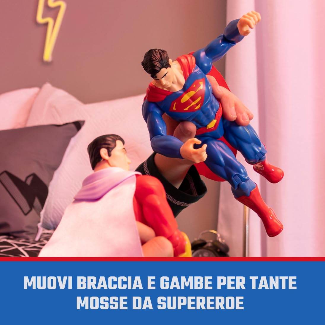 DC Comics, 12-Inch Superman Action Figure, Collectible Kids Toys for Boys and Girls