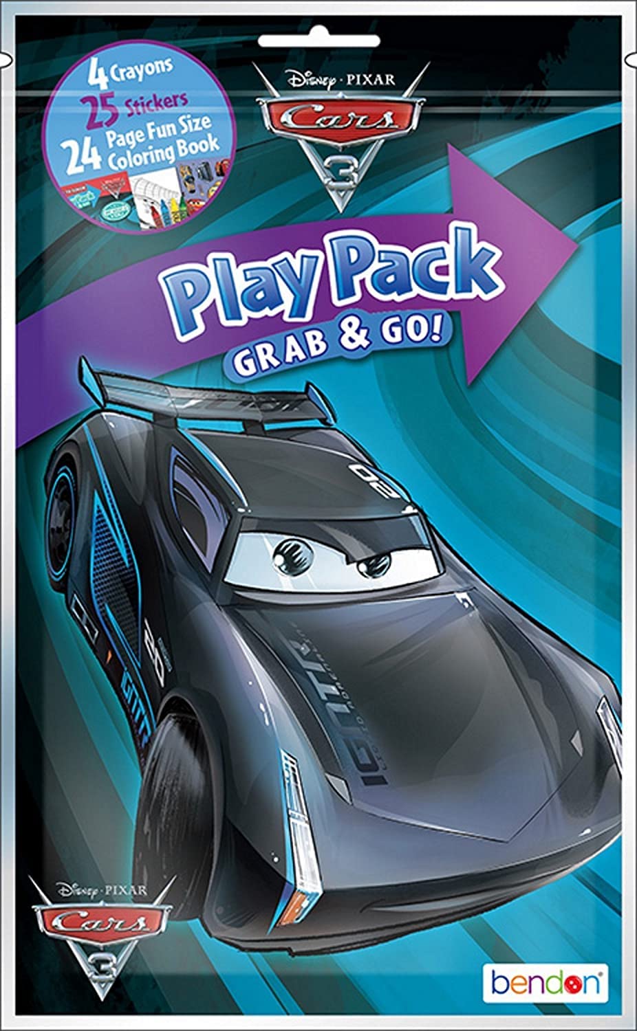 Bundle of 12 Disney Pixar Cars 3 Grab and Go Play Packs