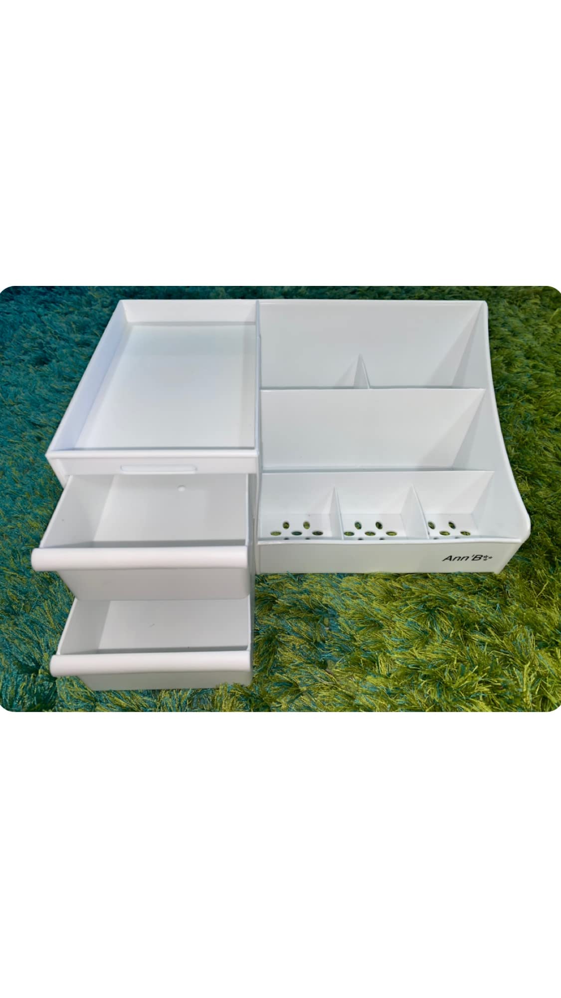 Ann'B✮✮✮ Makeup Organizer Cosmetic Jewelry Skincare Storage Box Desk Drawer
