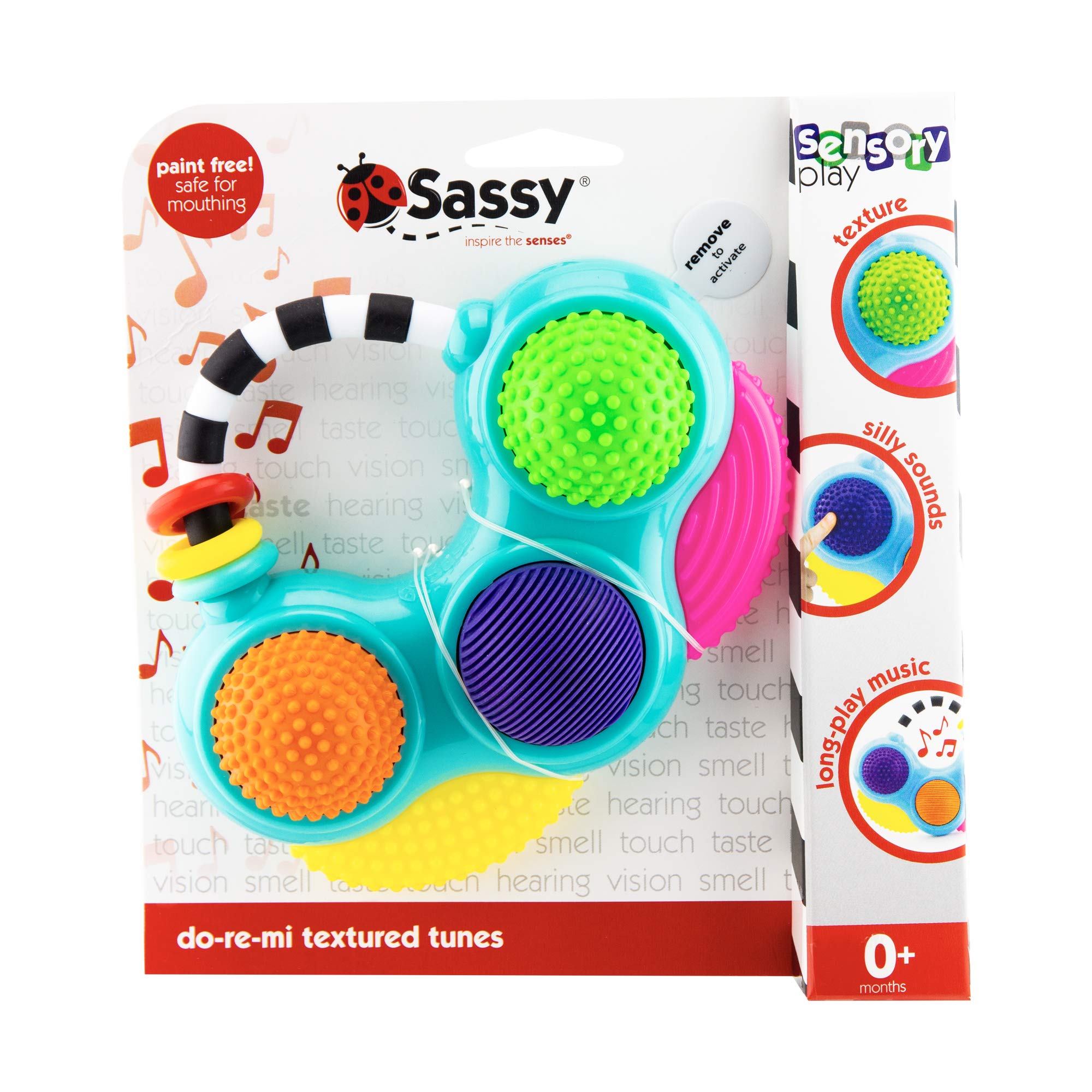 Sassy Do-Re-Mi Musical Toy, Ages 0+ Months