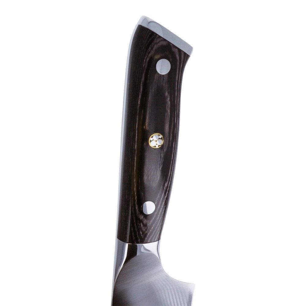 Dry Age Chef German Stainless Steel Chef/Butcher Knife & Hybrid Cutting Board Combo