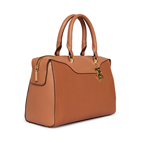 Anne Klein Woven Satchel, Harvest