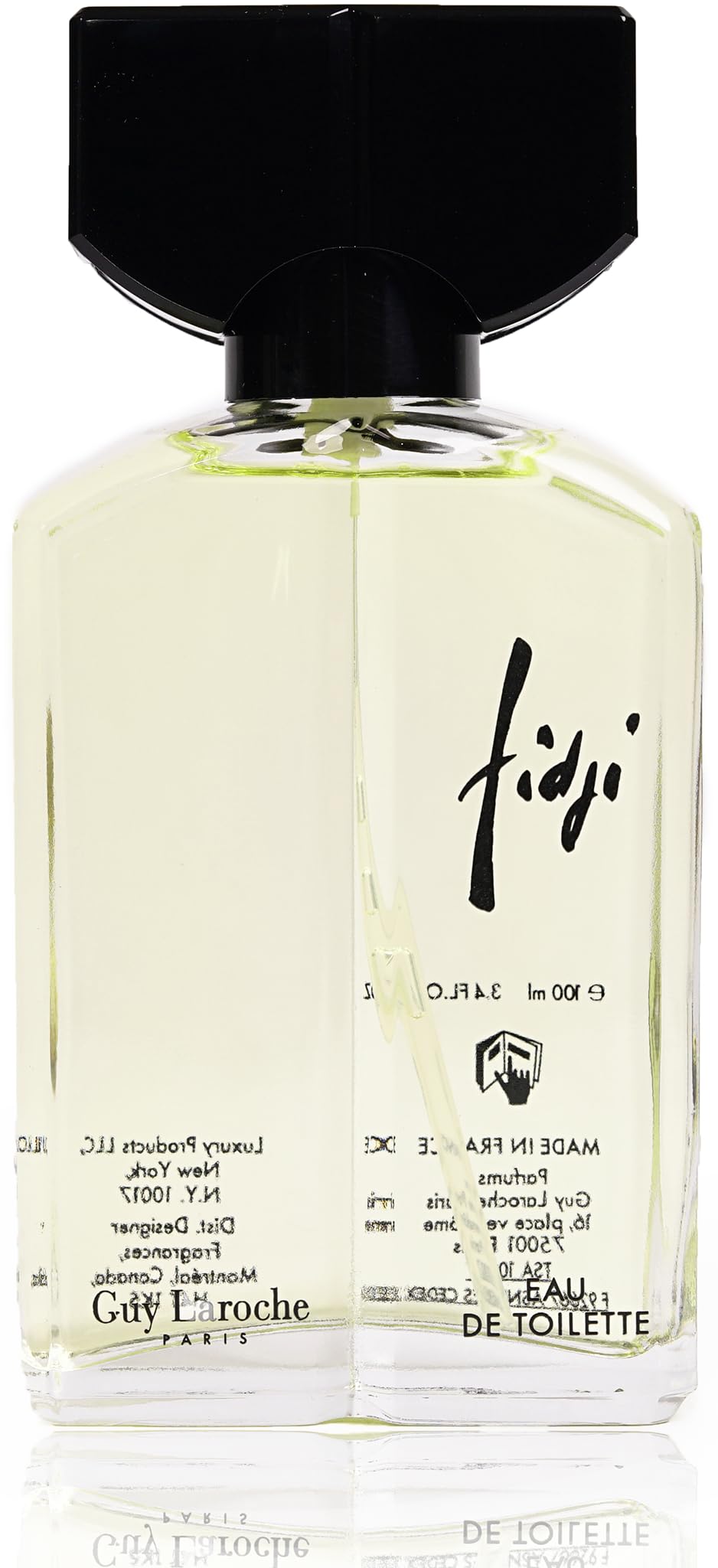 Fidji by Guy Laroche Eau de Toilette Spray Fragrance for Women - Top Notes of Ylang Ylang, Hyacinth, Lemon - Heart Notes of Clove, Jasmine, Rose - Base Notes of Sandalwood, Patchouli, Musk - 1.7 oz