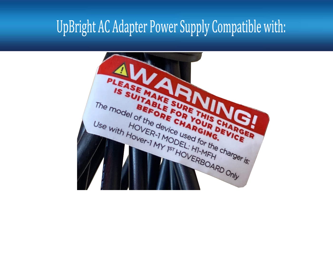 UpBright 25.2V AC/DC Adapter Compatible with Hover-1 My First 1st H1-MFH H1-MFH-BLU 21.6V Li-ion Battery DSA-MFH-BLK XHover-1 Hyleton HLT-118A-2520400U CD CP252040A GA09-2520400US Power Supply Charger