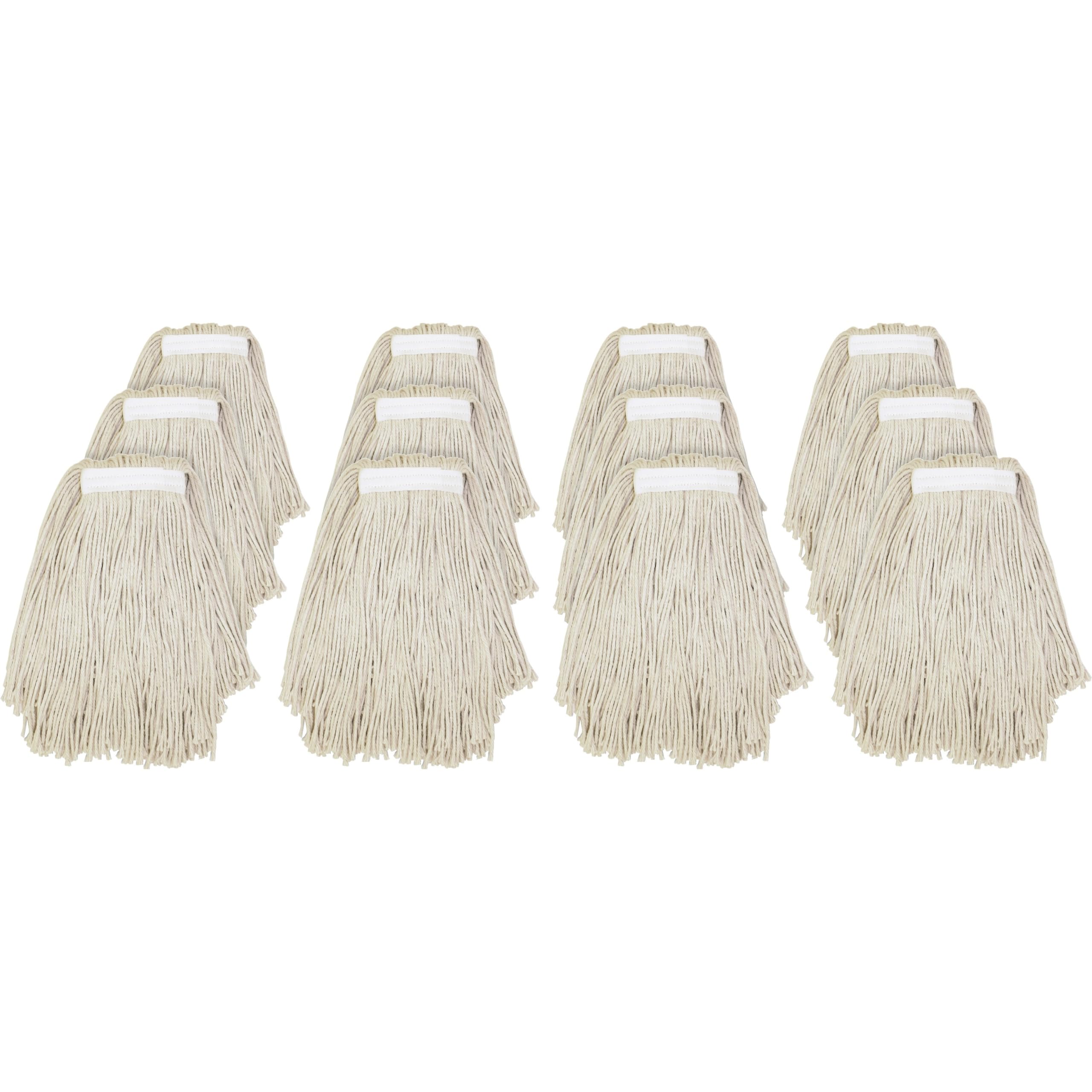 Genuine Joe GJON20COTCT - Clamp-style Cotton Mophead