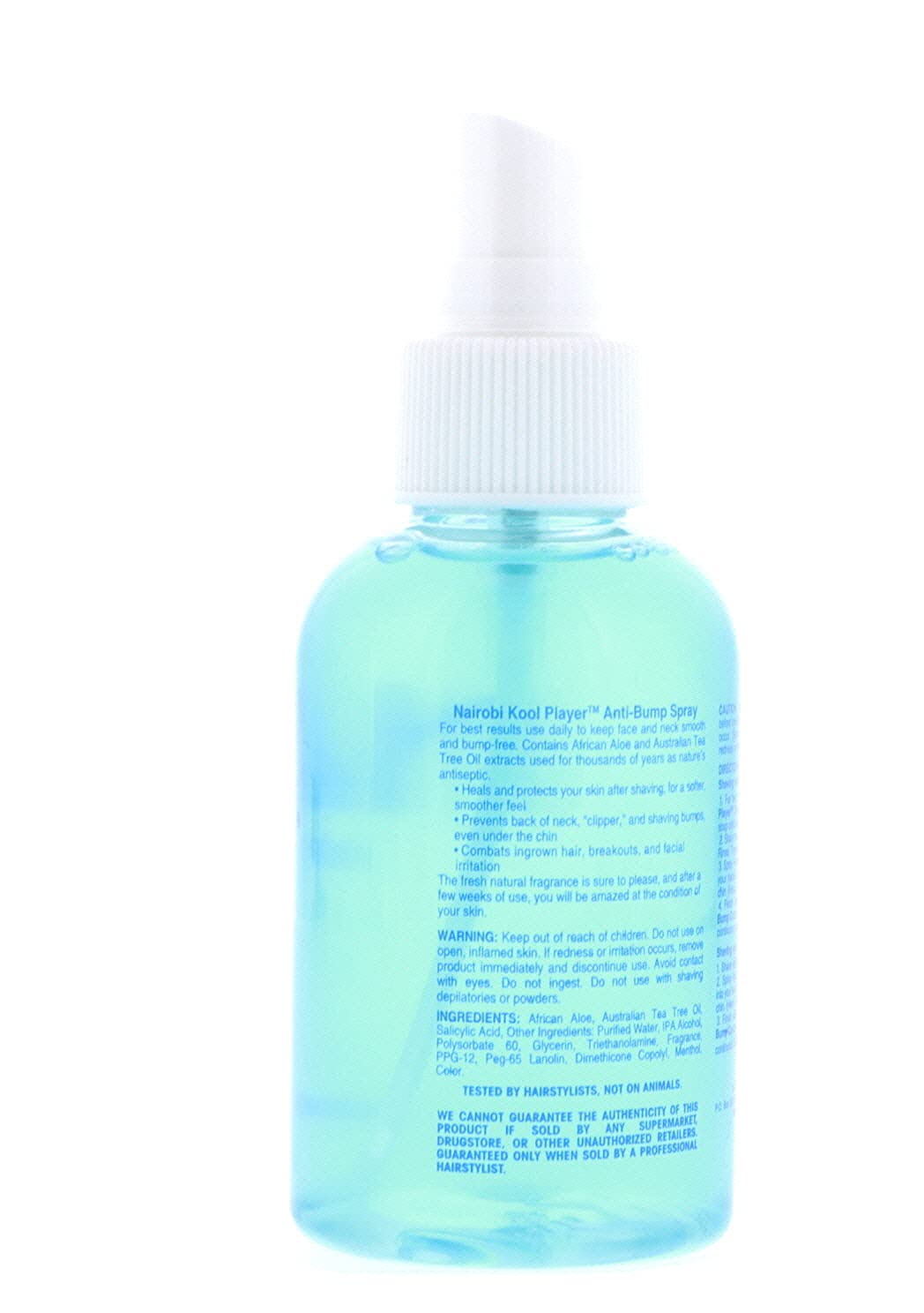 Nairobi NBS4 Kool Player Anti-Bump Spray, 4 Ounce