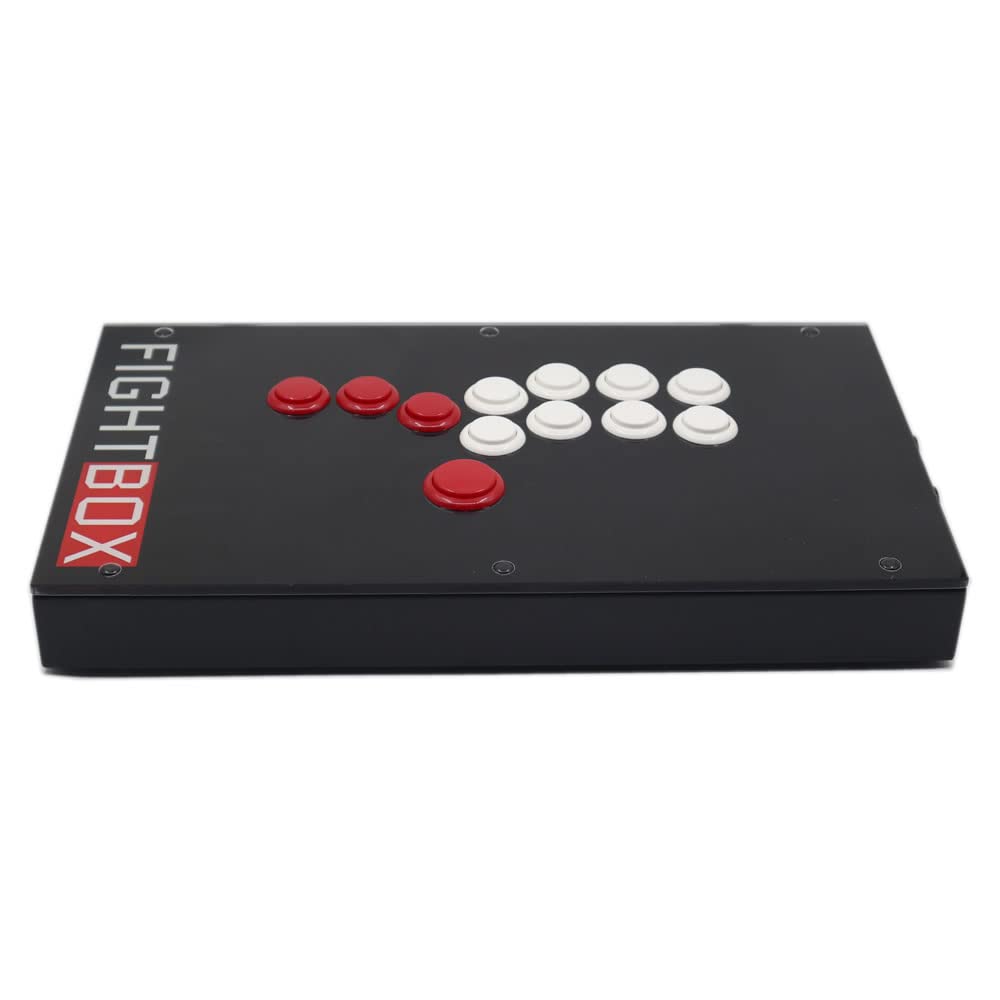 FightBox F1-PC-B All Buttons Leverless-Style Arcade Joystick Fight Stick Game Controller For PC Sanwa OBSF-24 30