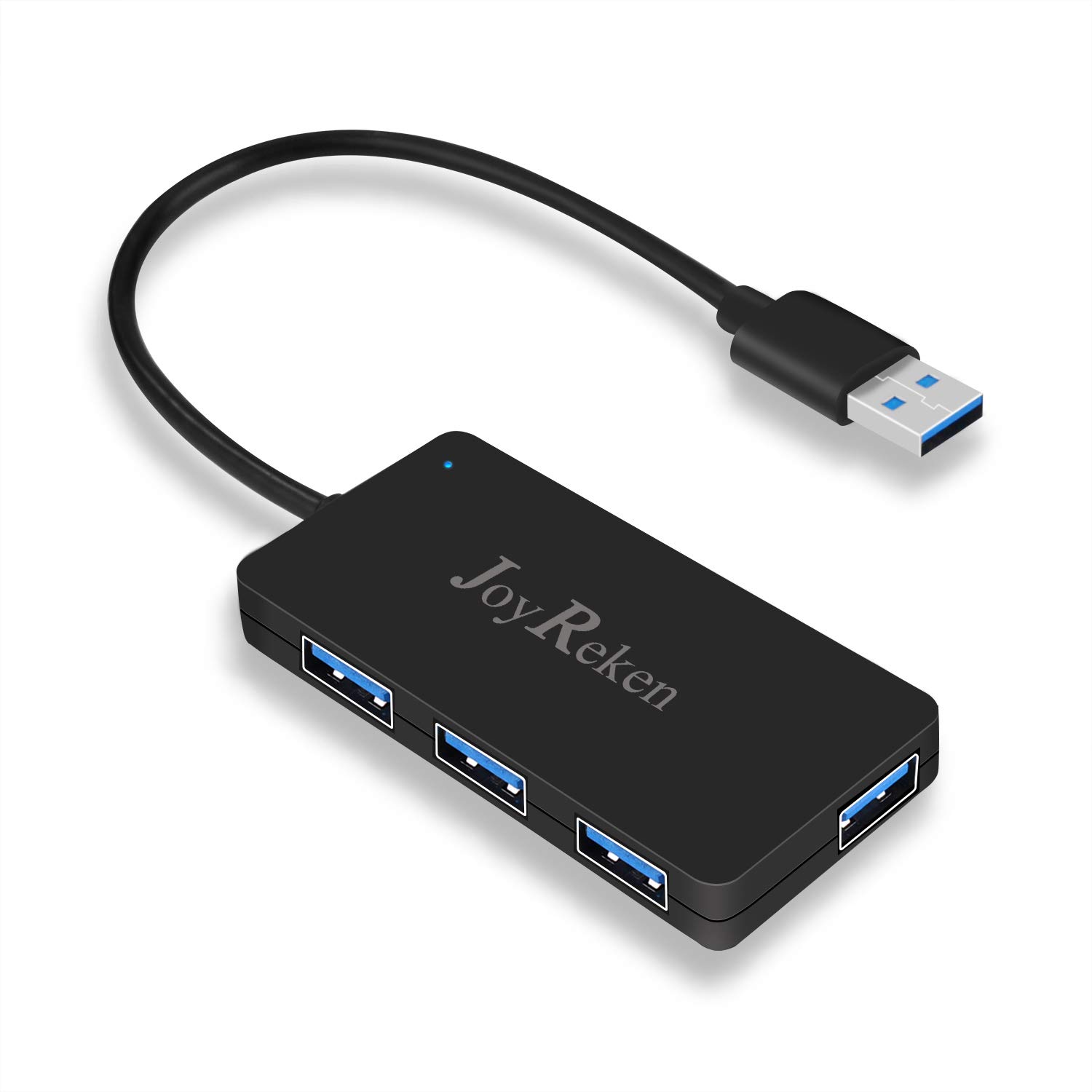 USB 3.0 Hub, JoyReken Ultra Slim 4-Port USB 3.0 Data Hub Portable Super Speed for MacBook, Mac Pro/Mini, iMac, XPS, Surface Pro, Notebook, PC, USB Flash Drives, Mobile HDD, and More[Upgraded]