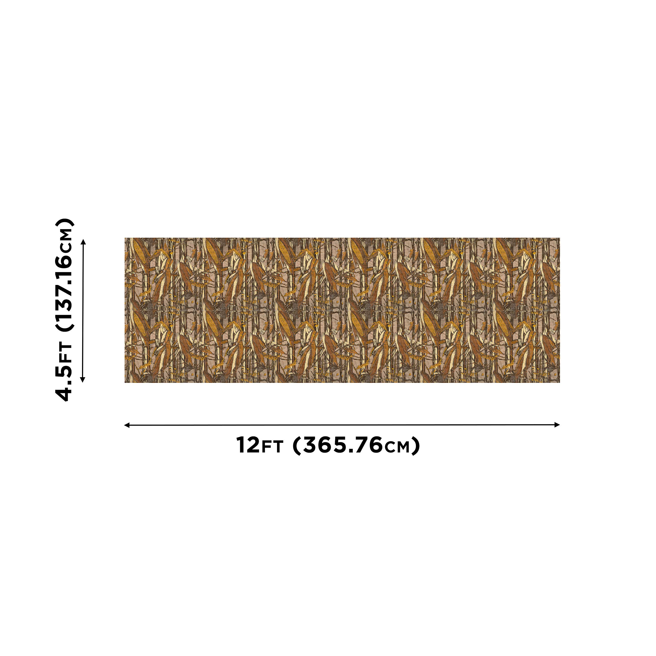 Allen Company Vanish Camo Burlap, Glare Free Hunting Blind Material, 12 ft L x 54 in W, Natural Grain Belt Camo, one Size