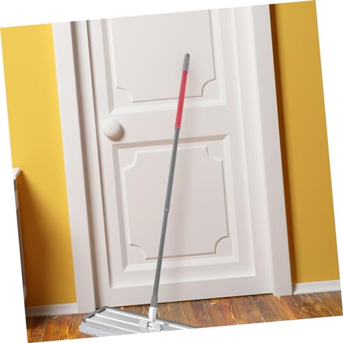 Beavorty Mop Stick Mop Pole Replacement Mop Rod Mop Handle Replacements Mop Replacement Handle Commercial Mop Rod Stick for Mop Extension Pole Metal Broom Rods Threaded Mop Part Pole Iron