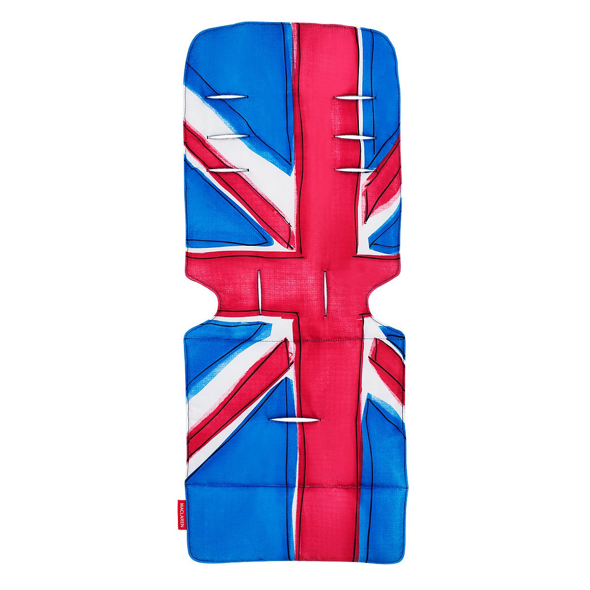 Maclaren Universal Seat Liner- Perfect Stroller Accessory to add Style and Comfort. Two-Sided. Machine Washable. Attaches to Harness Straps of All Maclarens and All Umbrella-fold Stroller Brands