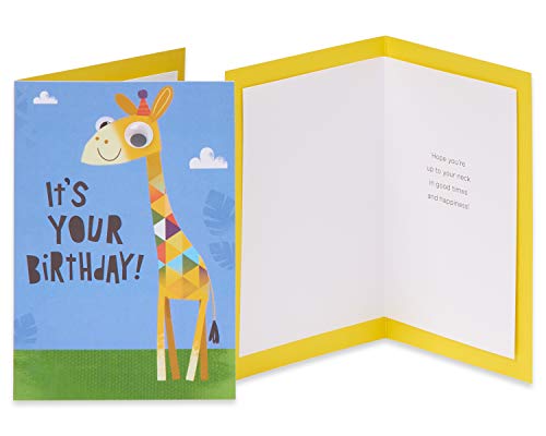 American Greetings Premium Birthday Cards, Kid-Friendly Designs (8-Count)