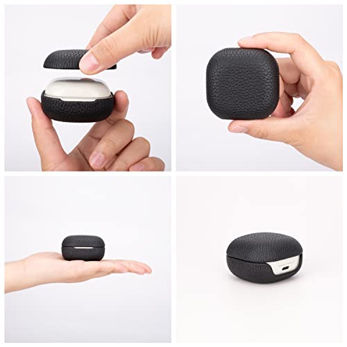 Cover Case for Samsung Galaxy Buds 2 Case,Galaxy Buds Pro Case Galaxy Buds Live Case,Genuine Leather case Complete Protection Against Scratches, Bumps, Anti-Shock and Anti-Slip