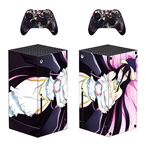 Ainz Ooal Decals Stickers Full Set Faceplate Skin for X-box-One-Series X Protection Kit by KAJAL MANI
