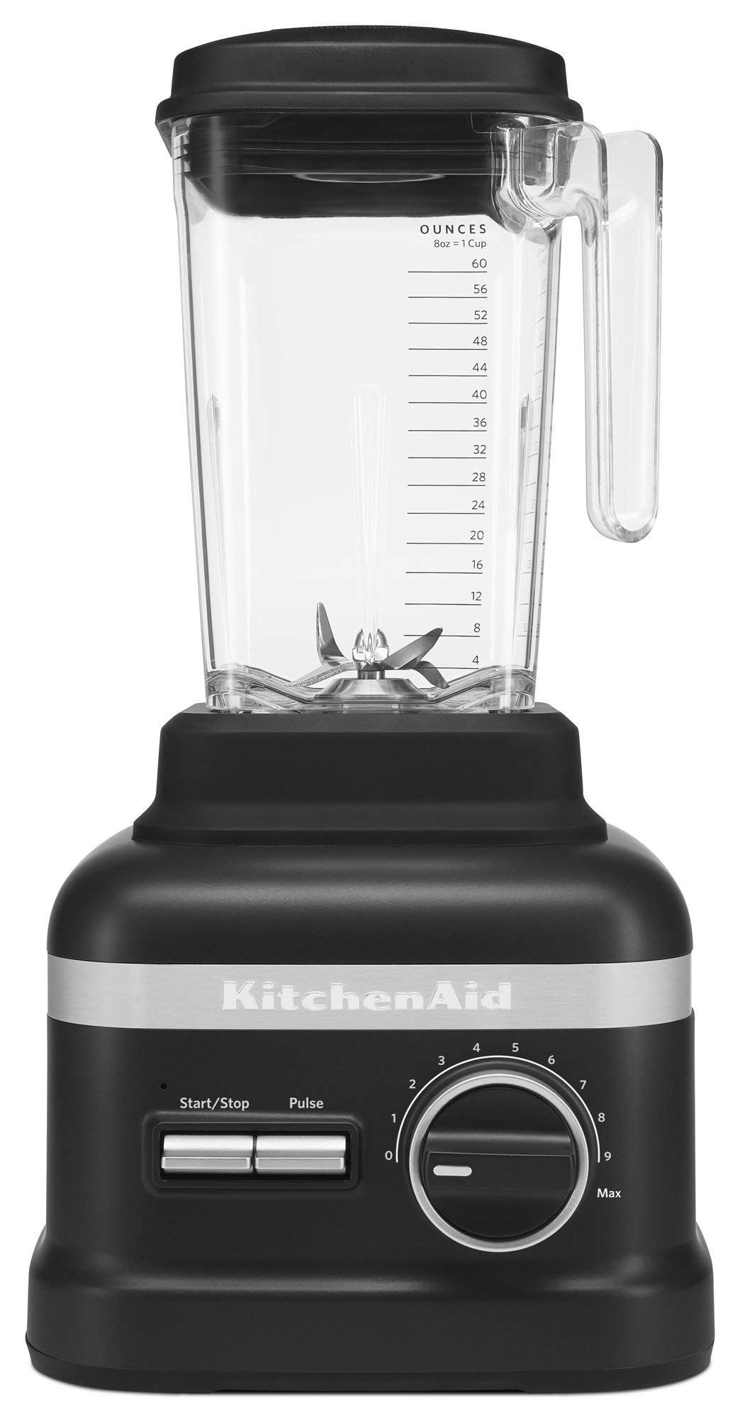 KitchenAid High Performance Series Blender KSB6060BM, One Size, Matte Black (Renewed)