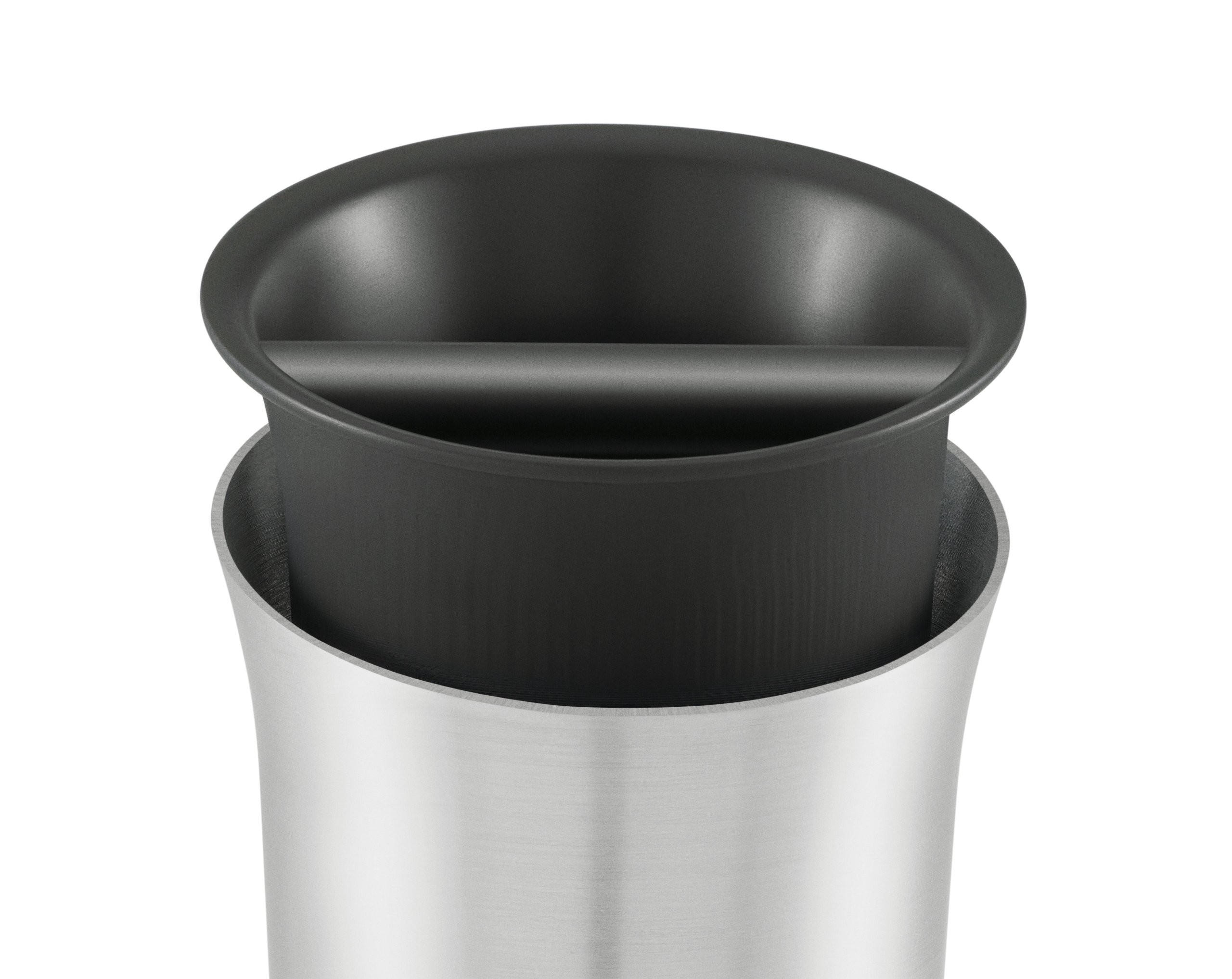 Breville Knock Box (BCB100 Silver) and Lavazza Super Crema Whole Bean Coffee Blend (2.2 lbs)