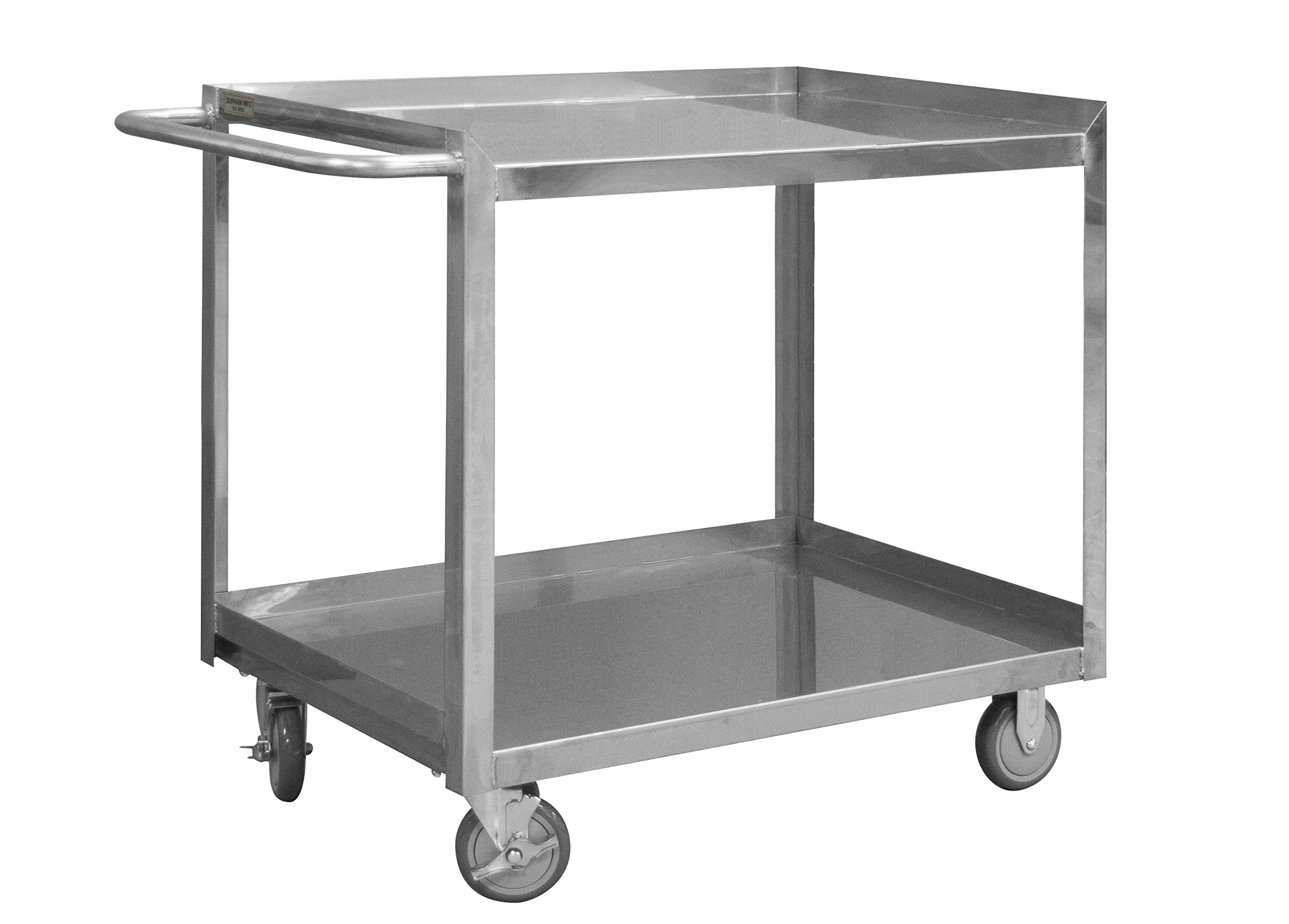 Durham SRSC1624362FLD5PU Carts, Stock, Stainless Steel, 35" Height, 24.125" width, 42" Length
