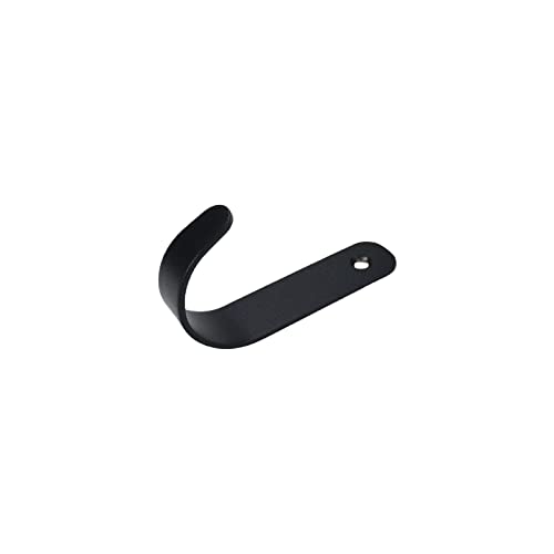 Crapyt Wall Mounted Bathroom Hooks Hanger Black 304 Stainless Steel 10 PCS for Clothes/Towel/Coat/...
