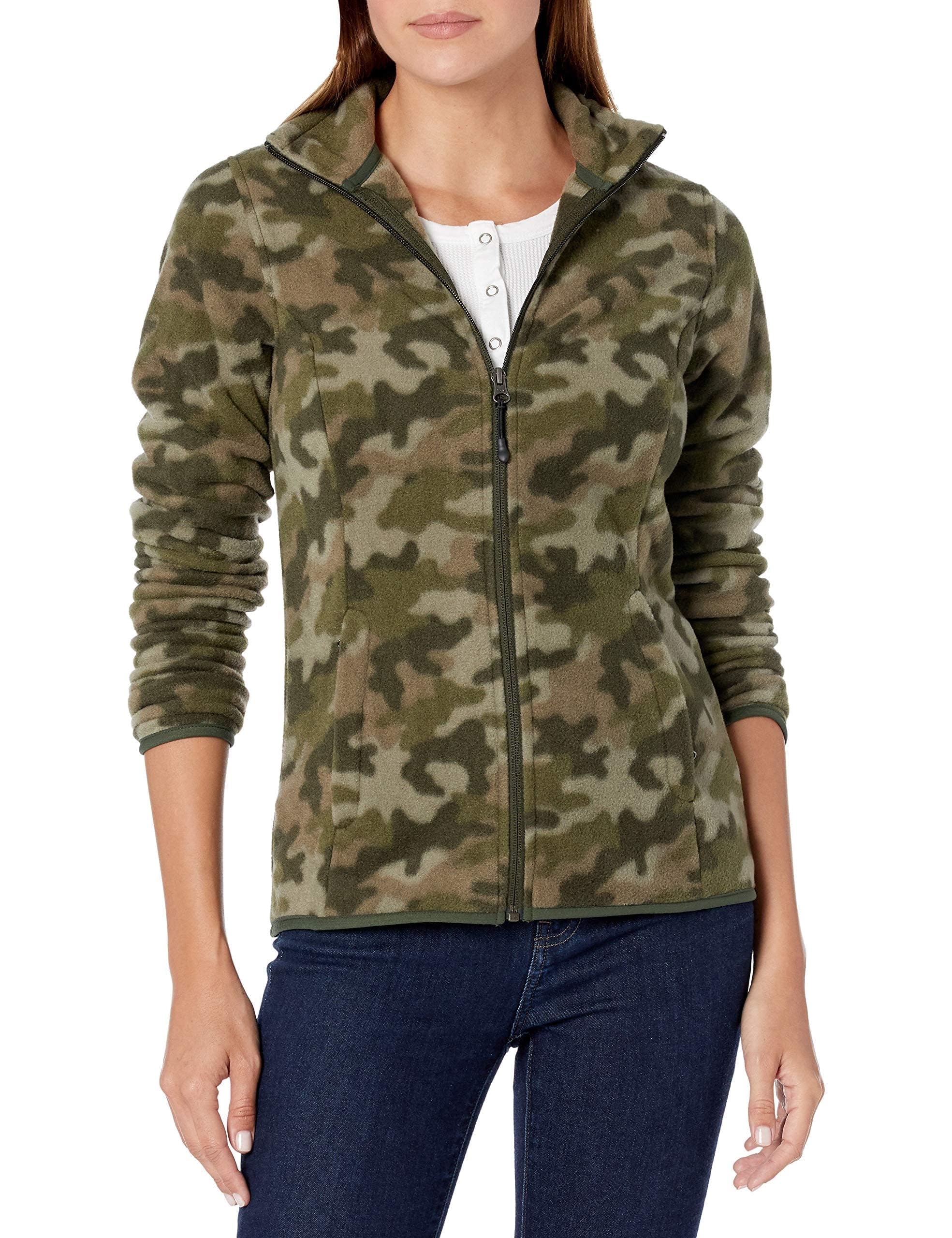 Amazon Essentials Women's Classic-Fit Full-Zip Polar Soft Fleece Jacket (Available in Plus Size), Purple, X-Large