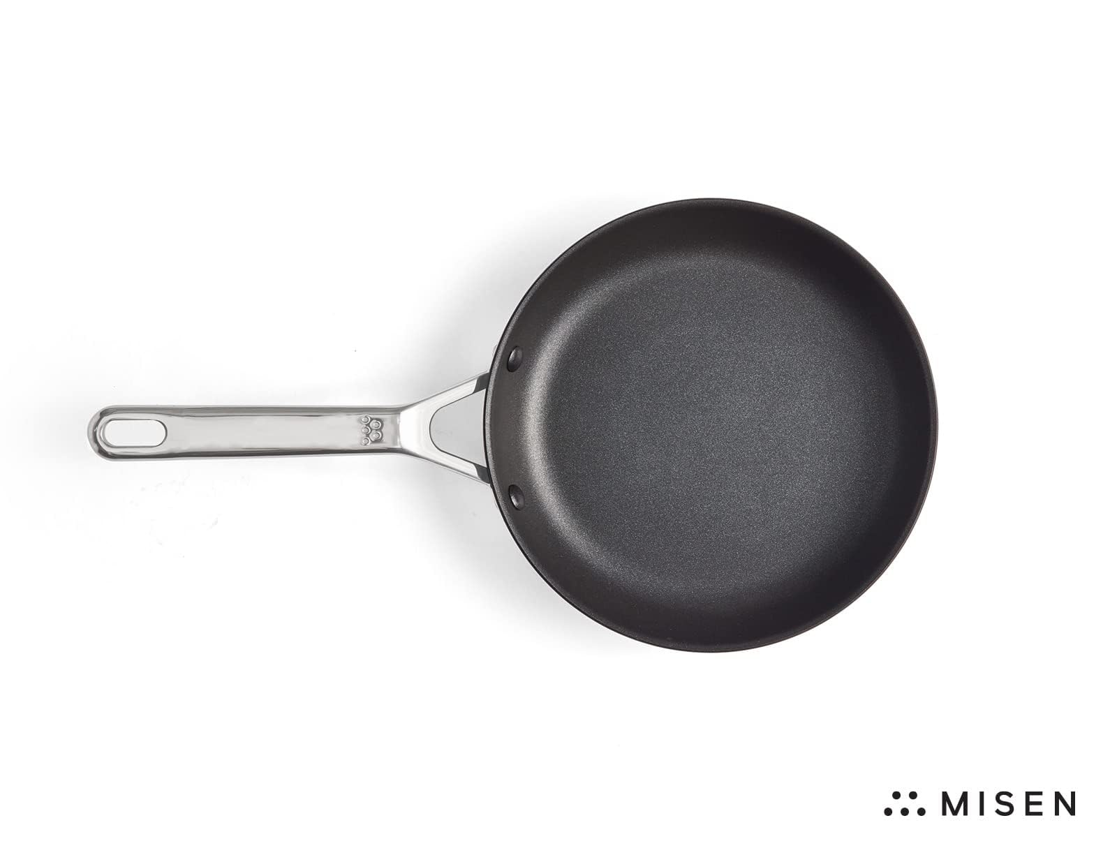 Misen Premium Nonstick Frying Pan 10 Inch - Premium Non Stick Pan - Non Stick Skillet for Meat, Vegetables, Eggs, and More - Tough, Long Lasting, Non Stick Coating for Easy Cooking and Quick Clean Up