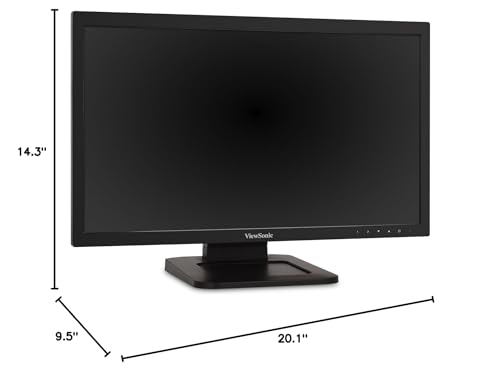 ViewSonic TD2210 22 Inch 1080p Single Point Resistive Touch Screen Monitor with DVI and VGA