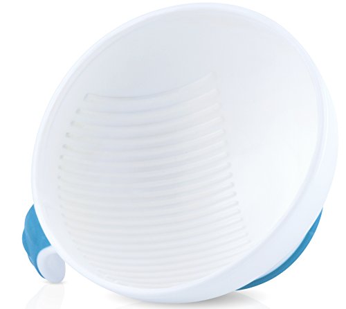 Nuby Garden Fresh Mash N' Feed Bowl with Spoon and Food Masher, Colors May Vary