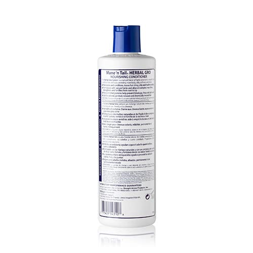 Mane 'n Tail: Herbal Gro Shampoo + Conditioner (12 oz Each), Olive Oil Complex That Helps Strengthens & Nourishes Hair