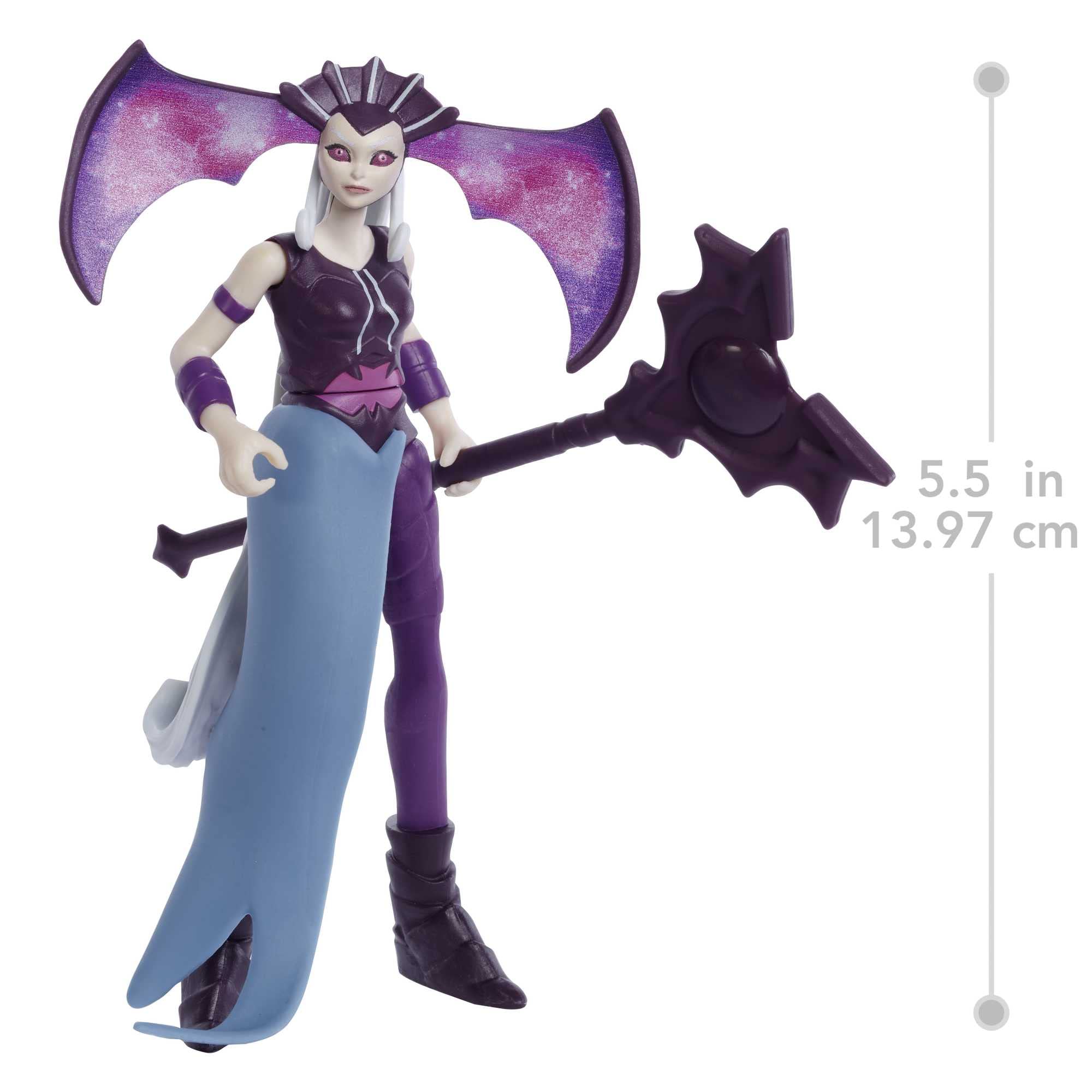 Masters of the Universe He-Man and The Toy, Evil-Lyn Action Figure, Power Attack Move and Accessory, Motu Villain Character
