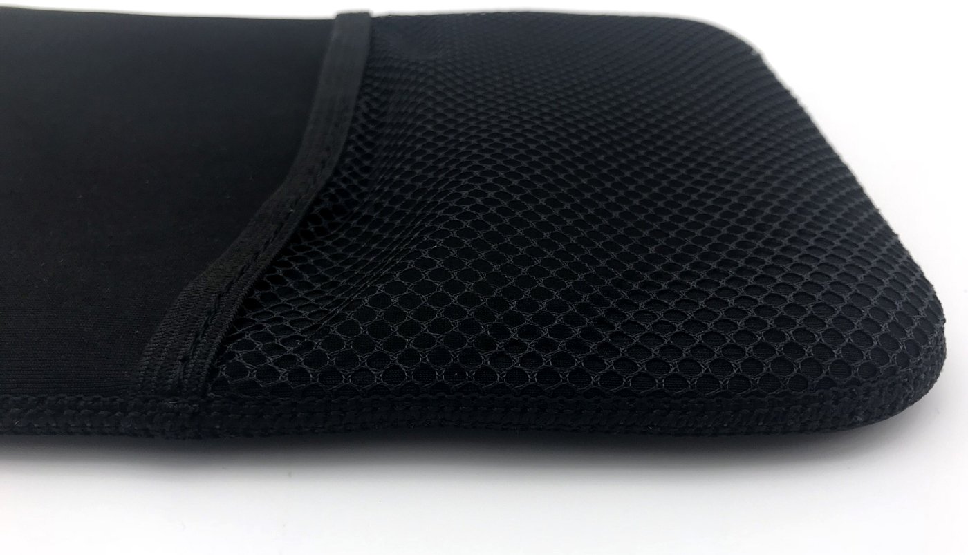 Wanty Black Color Neoprene Dust-Proof Cover Carry Bag Sleeve Protectors for Logitech MK270 Wireless Keyboard and Mouse Combo