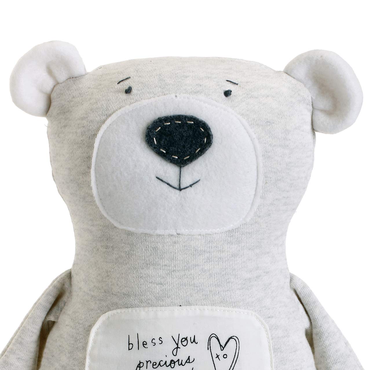 DEMDACO Plush Bless You Precious Child Poetic Threads Bear Children's Stuffed Animal Toy for Boys & Girls