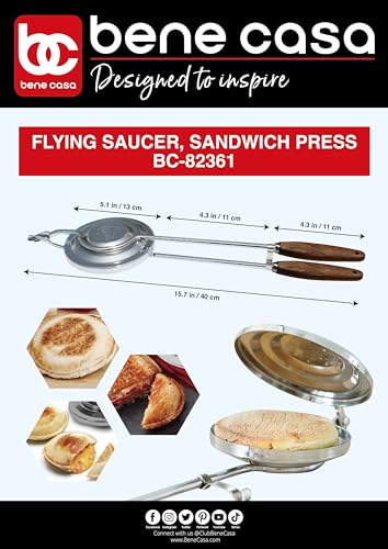 BC Classics BC-82361 Flying Sandwich Press