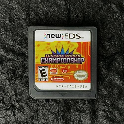 Digimon World Championship & World Dawn & World DS & World Dusk Cartridge Games Card Compatible with NDS/ 3DS / DSi / DSL / 2DSXL/ 3DSXL (4PCS) - Reproduction Version