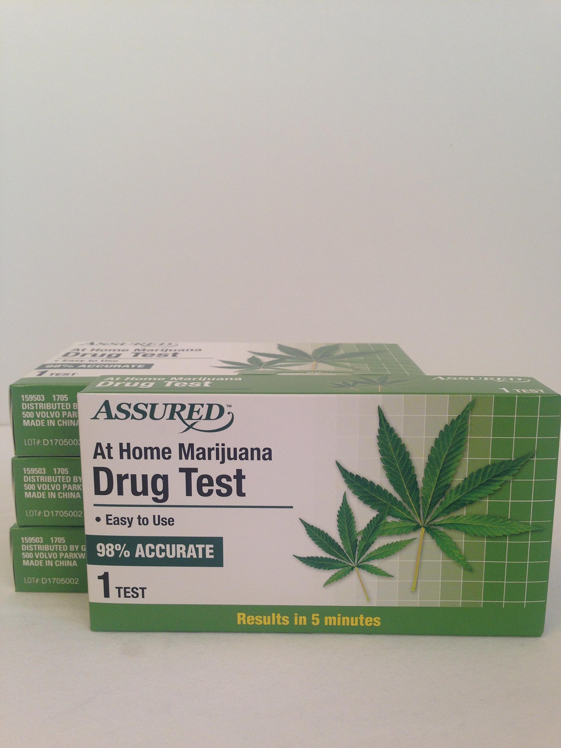 Pack of 4 Assured at Home Marijuana Drug Test