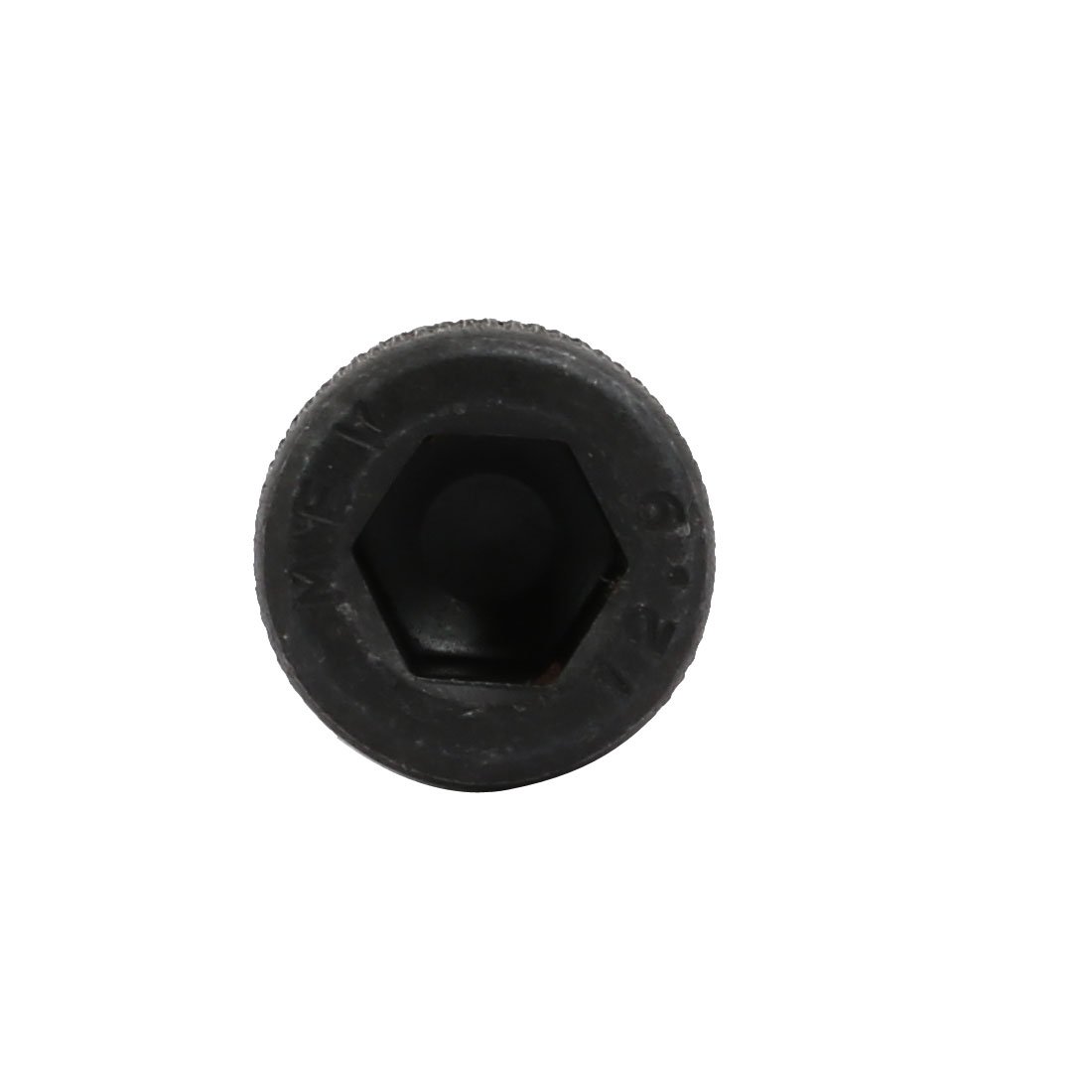 uxcell® 10pcs M6x16mm 12.9 Grade Hex Socket Cap Left Hand Thread Screw Bolt Black