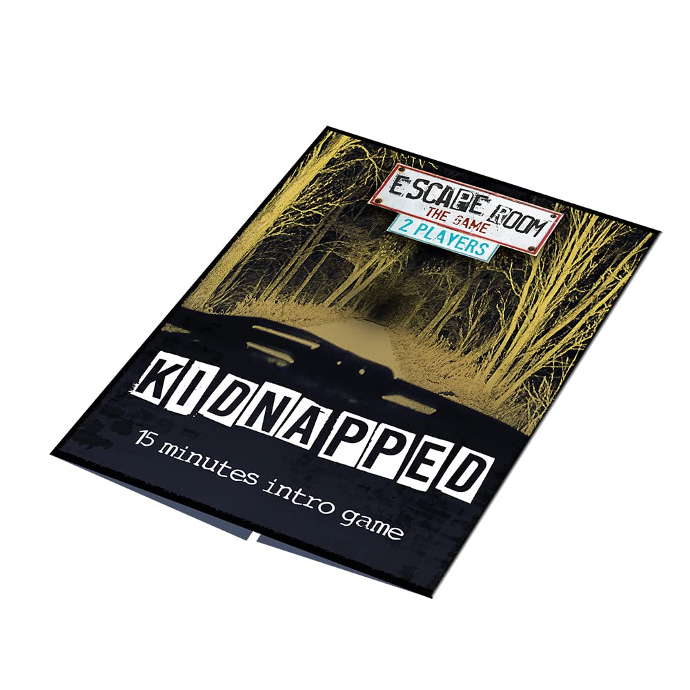 Escape Room The Game –New 2 Player Edition with 2 New Exciting Games | Solve The Mystery Board Game for Adults and Teens