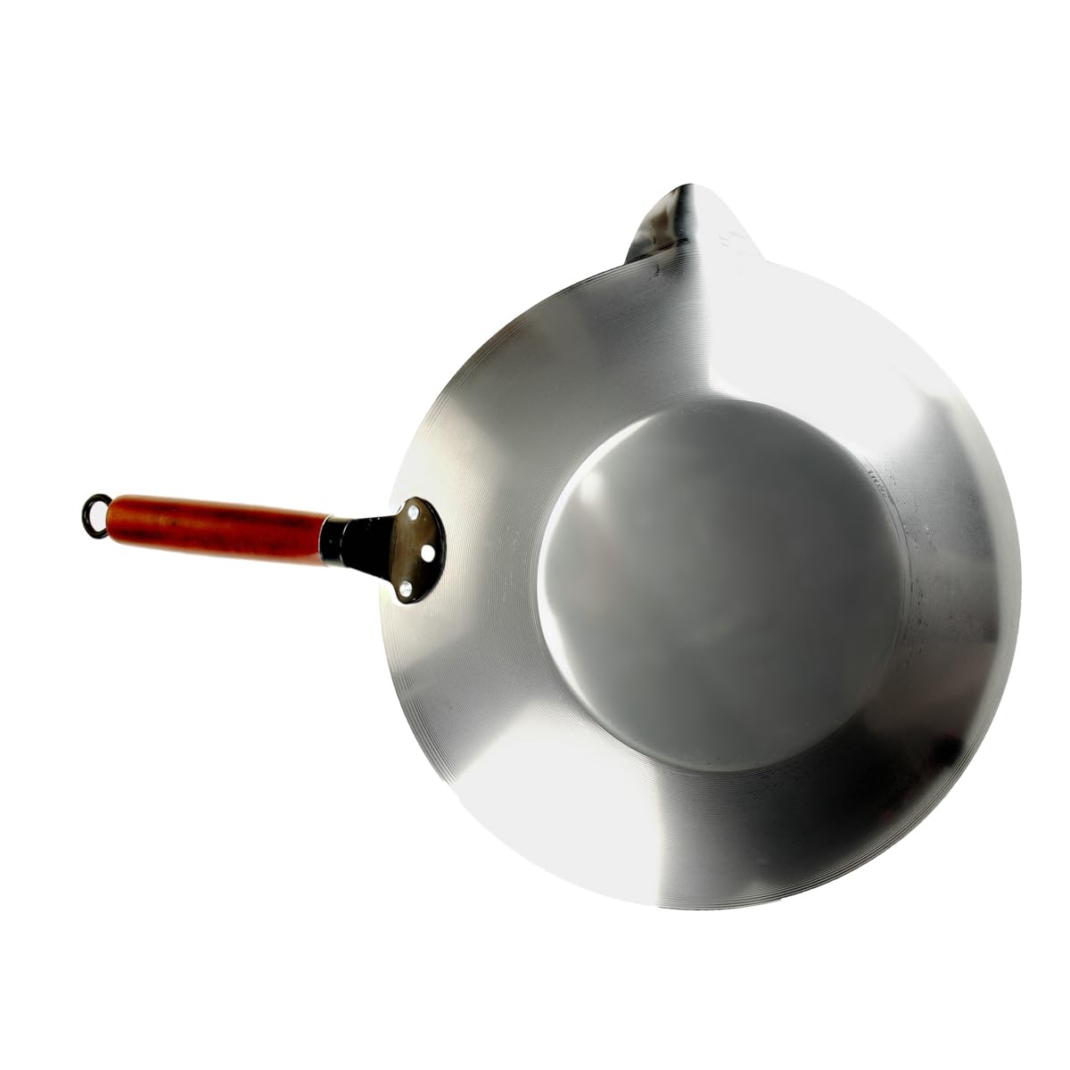 BinaryABC Tanghulu Sugar Pan,Sugar Dipping Pan,Chocolate Snacks Candy Melt Pot,Pre Seasoned Wok Cheese Melting Pots,Milk Cast Iron Grilling Wok(Stainless Steel)