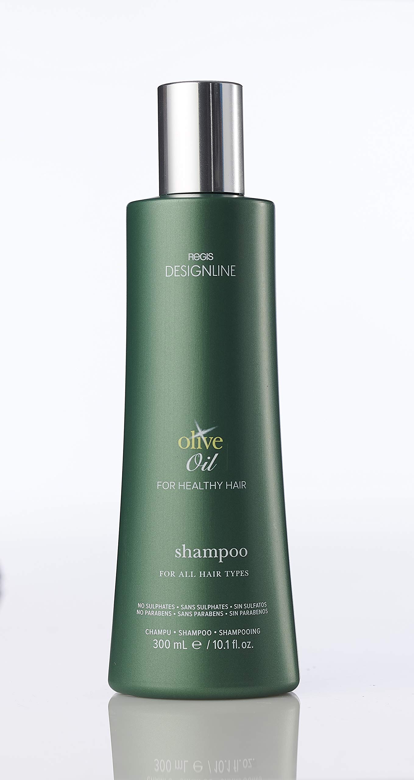 DESIGNLINE Olive Oil Shampoo - Regis Fortified with Olive Oil and Rich in Vitamins E and K to Help Protect Hair from Environmental Damage (10.1 oz)