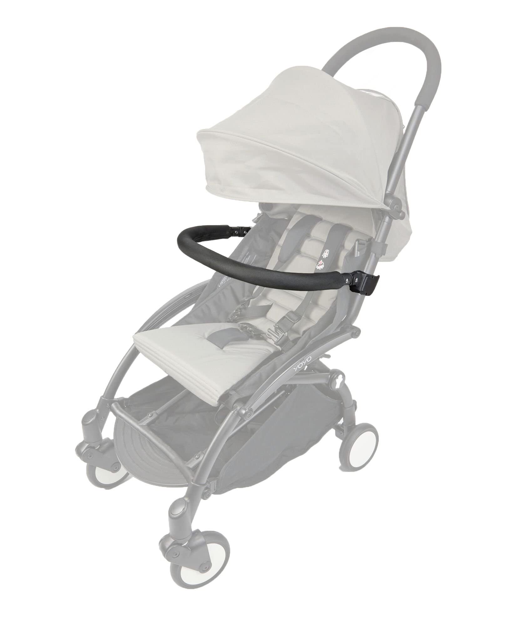 Neutral Stroller Bar for Babyzen YoYo and Yoyo+ - Armrest, Handle, Bumper and Crossbar - Oxford Cloth