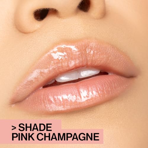 wet n wild MegaSlicks Lip Gloss, Ultra-Glossy, Vitamin-E Enriched, Ultra-Gloss High Shine Moisturizing, Cruelty-Free & Vegan - My Cherry Amour