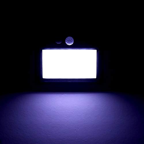 Ejoyous Solar Sensor Light, Waterproof Solar Powered Light 3 Modes Wall Light Motion Sensor Garden Light for Home Garden