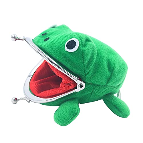 AIYAYI Anime Frog Wallet,Frog Coin Wallets Frog Coin Purse for Halloween Cosplay Themed Party Gift