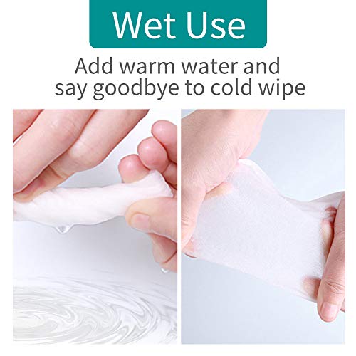 Winner Baby Dry Wipe, 100% Cotton, 600 Count Unscented Cotton Tissues for Baby’s Sensitive Skin
