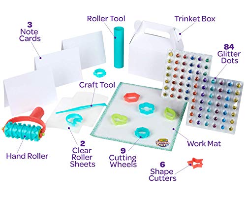 Crayola 04 0704 Glitter Dots Sparkle Station Craft Kit, Gift for Kids Age 6+