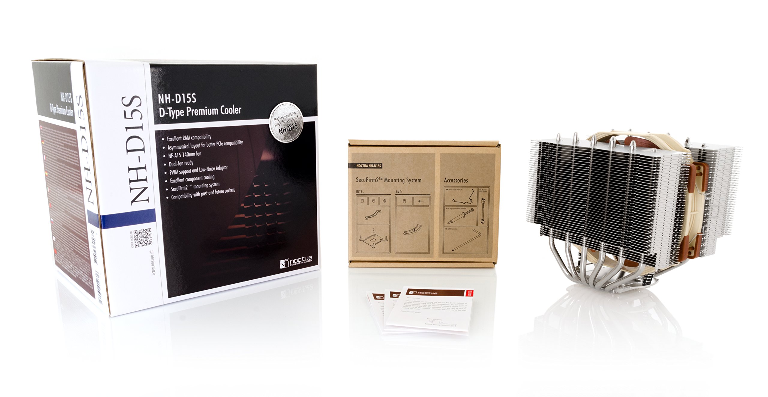 Noctua NH-D15S, Ventirad CPU Format Dual Tower (Brown)