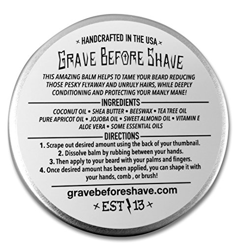 Grave Before Shave™ Bay Rum Beard Balm (4 oz)