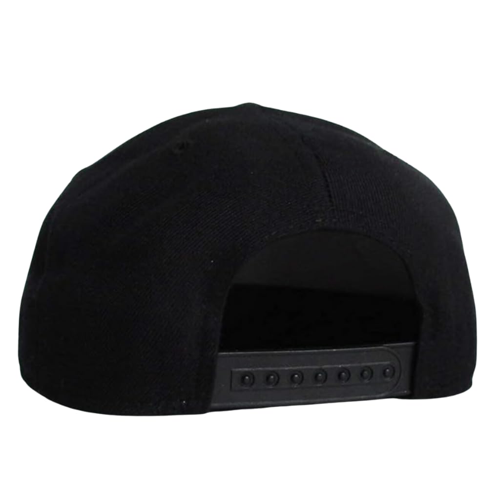 AMERICAN NEEDLE Archive 400 Series New York Black Yankees Negro League Vintage Baseball Snapback Hat (21006A-NBY-BLK)