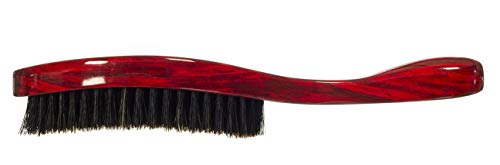TORINO PRO WAVE BRUSHES BY BRUSH KING Wave Brush #11- Medium Soft Curve Wave Hair Brush for Men, 100% Boar Bristles, Great for Fresh Cuts and Thinning Hair, For 360 Waves
