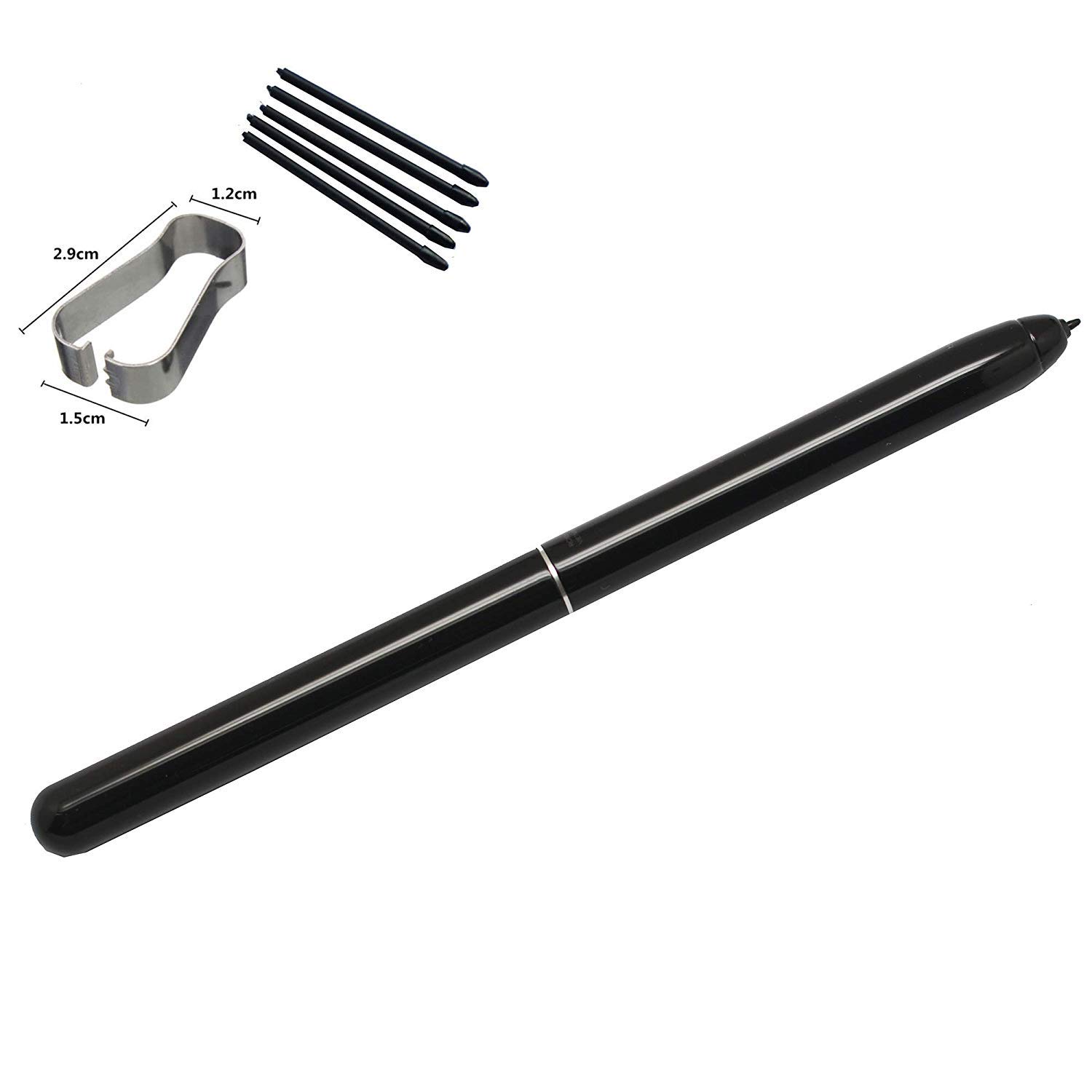 Tab S4 Touch Stylus S Pen Pointer Pen Replacement for Samsung Galaxy TabS4 S4 EJ-PT830 T835 T837 /S21 Ultra Stylus Pen + Tips/Nibs Black