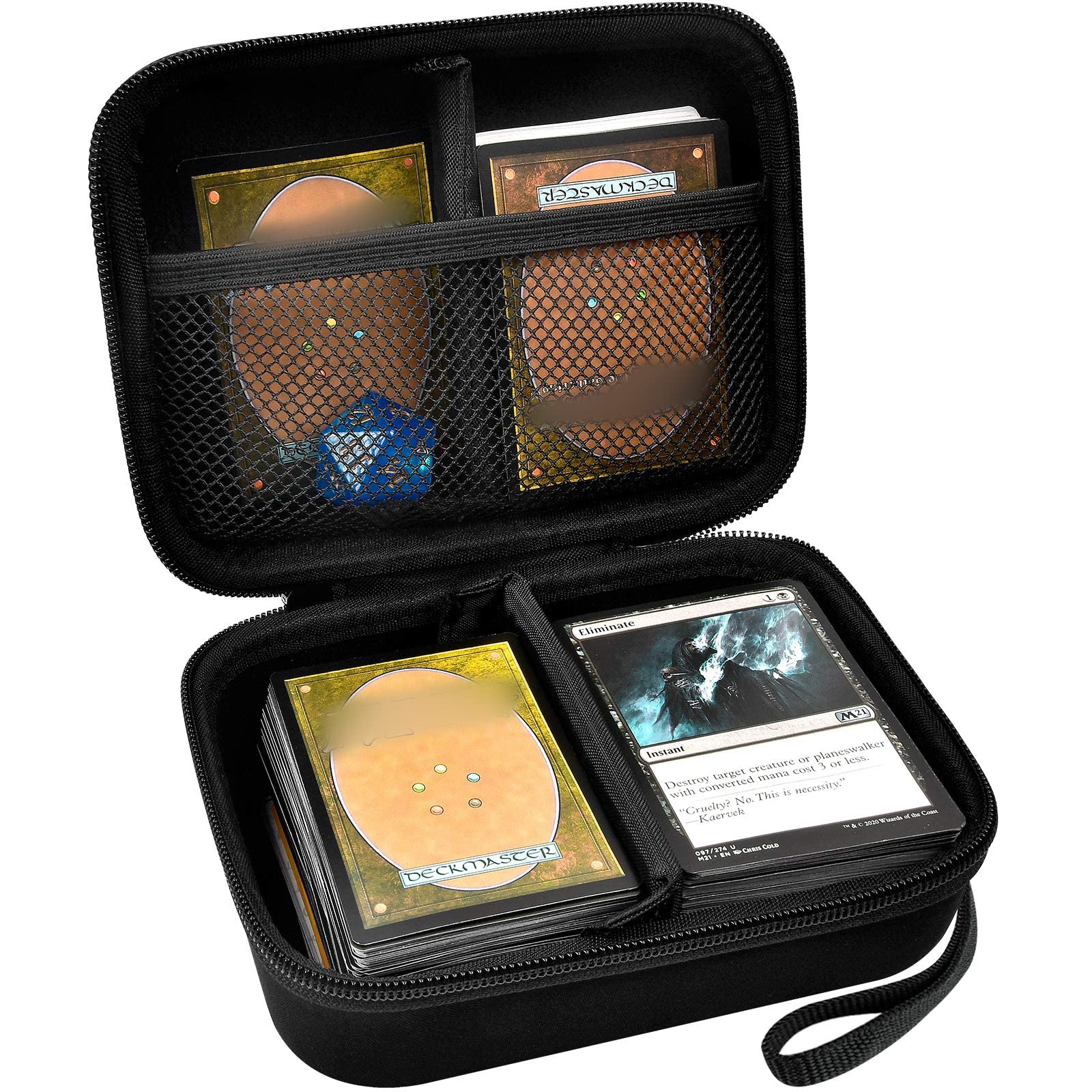 Cards Holder Case Compatible for Magic The Gathering Core Set 2021 (M21) Bundle, Cards Storage Box Fits for Ikoria/ for Eldraine/ for Oko/ for Land Station/ for 36 Booster Pack All Card Game-Box Only