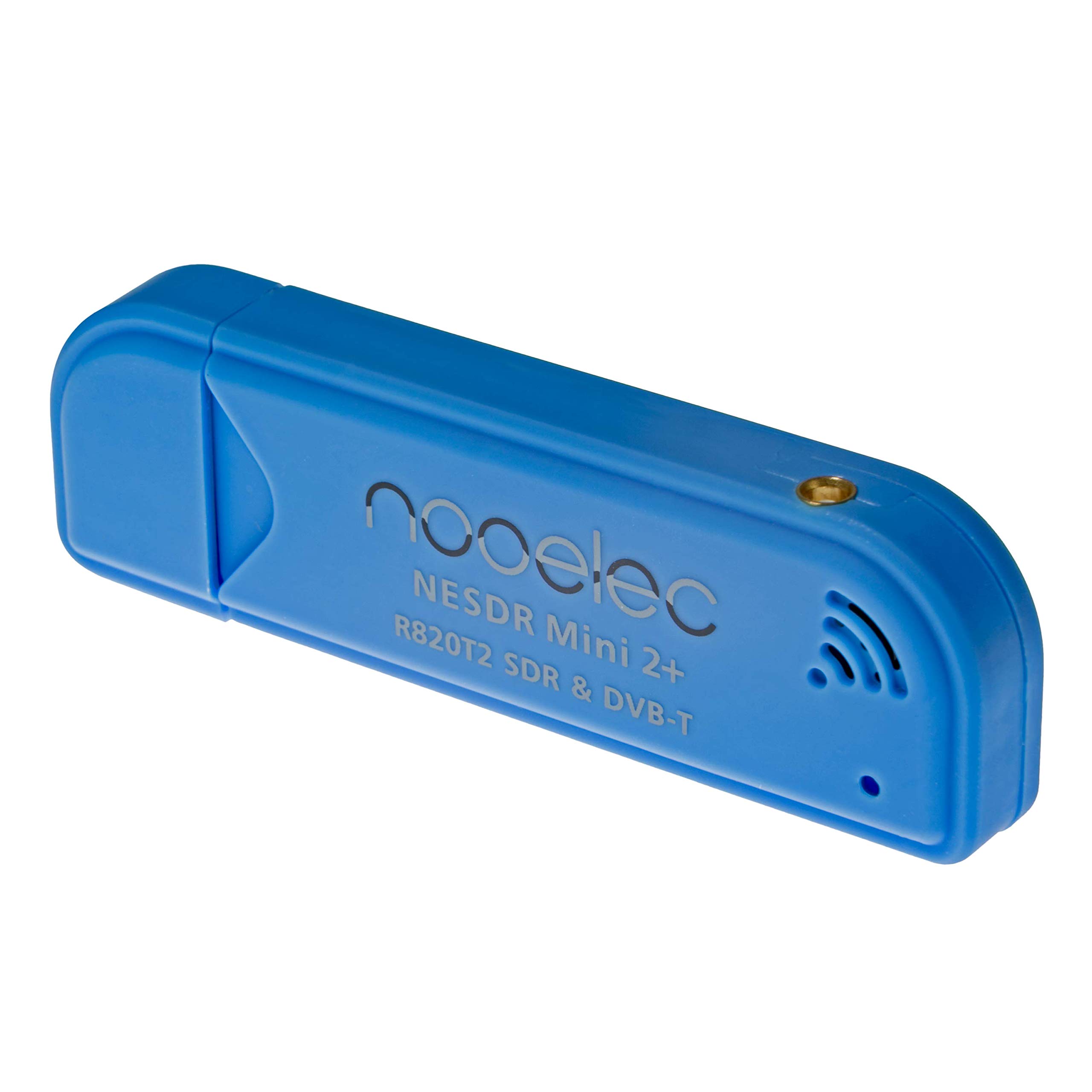Nooelec NESDR Mini 2+ 0.5PPM TCXO RTL-SDR & ADS-B USB Receiver Set w/Antenna, Mount & Female SMA Adapter. RTL2832U & R820T2 Tuner. Low-Cost Software Defined Radio for Windows, Mac OS & Linux